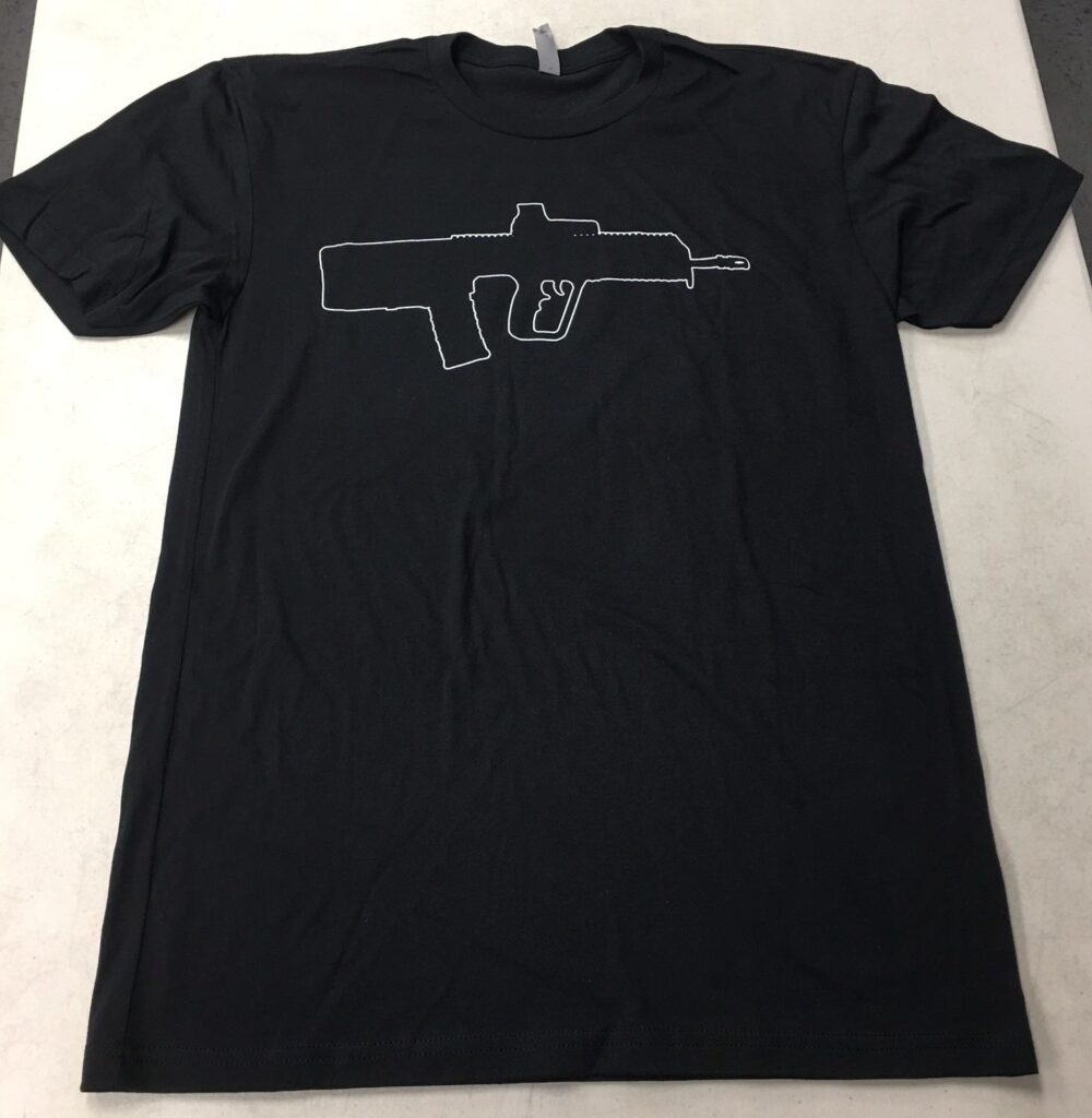 IWI Tavor X95 Outline T-Shirt For Sale | IWI Firearms USA